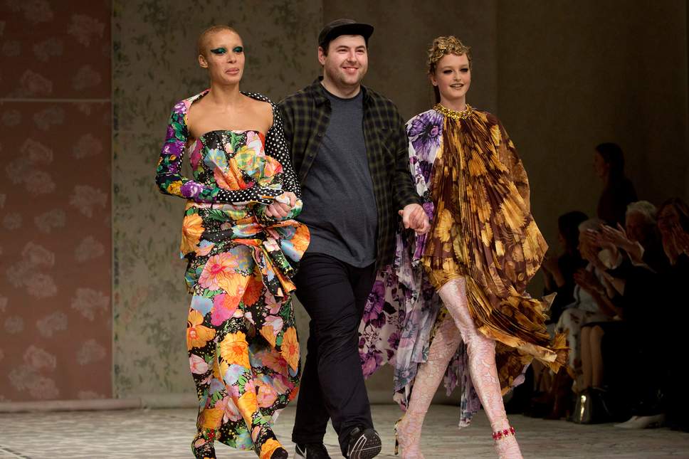 Richard Quinn Desainer Binaan Stella McCartney | Sarah Beekmans